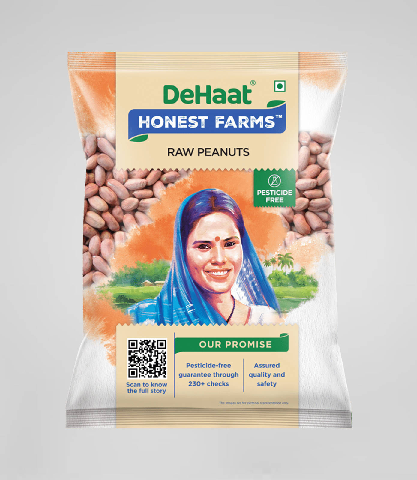 Buy Dehaat Honest Farms Dehaat Honest Farms Raw Peanuts (Pesticide Free ...