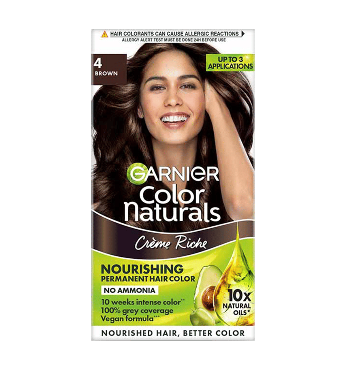Buy Garnier Garnier Color Naturals Mini, Shade 4, Brown 65 g Online At ...