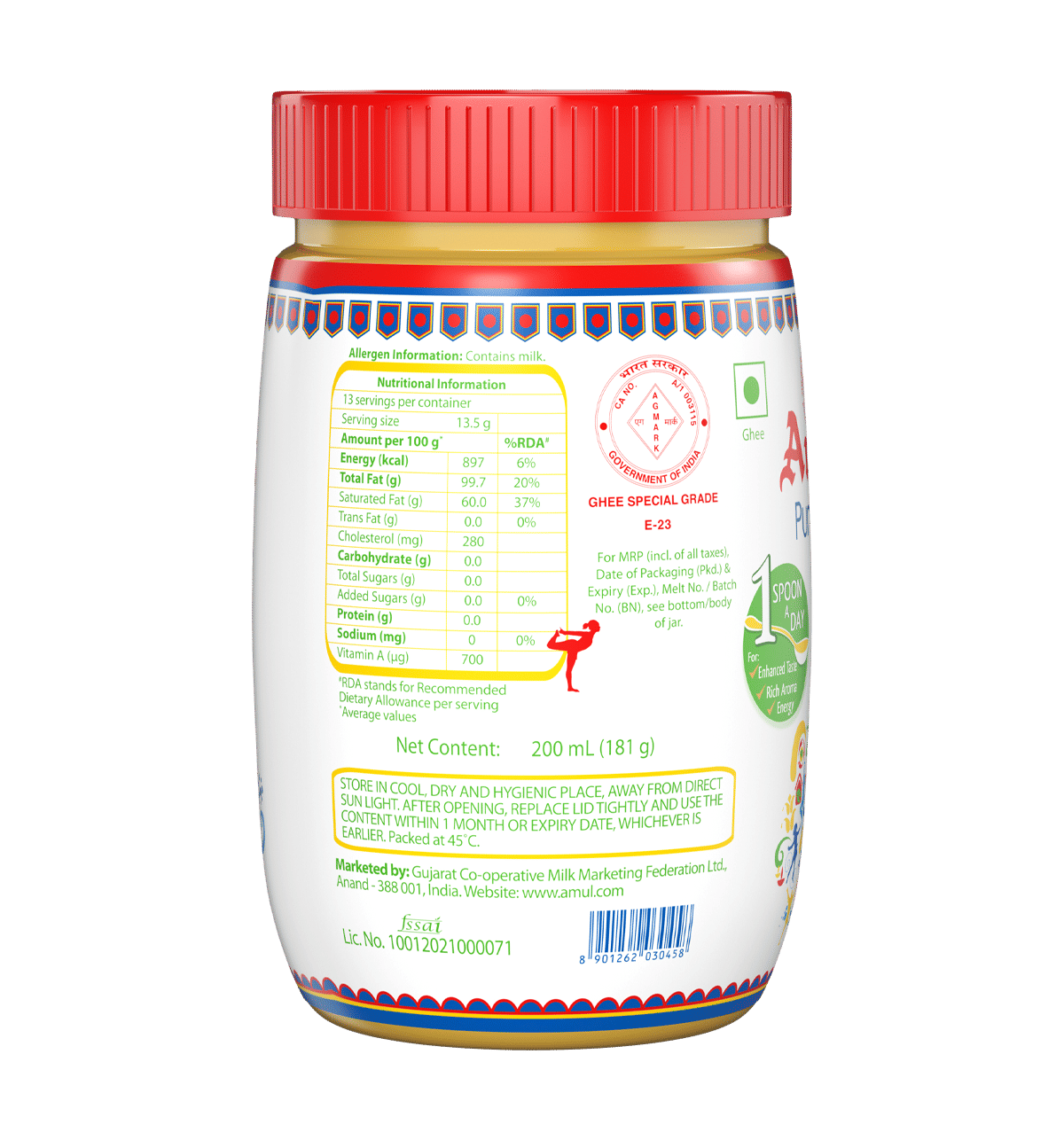 Buy Amul Pure Ghee Jar Online () At Best Price