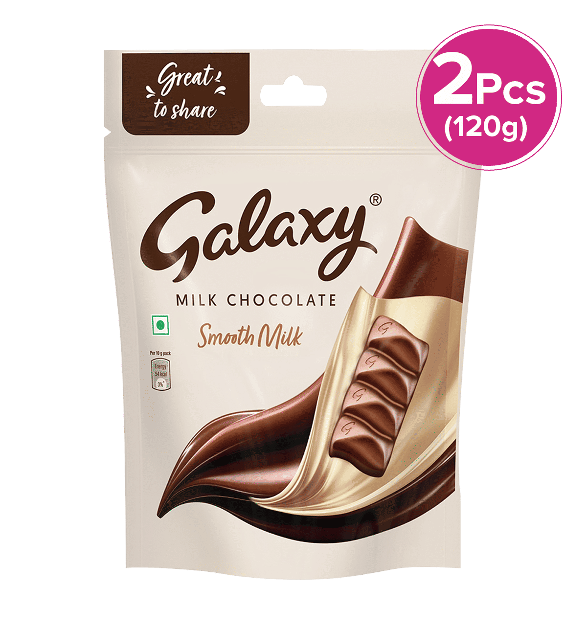 Buy Galaxy Galaxy Smooth Milk Chocolate Minis Pack 2 pieces Online At ...