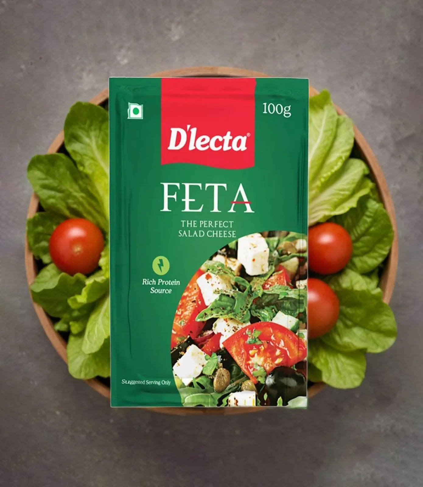 Buy D'lecta D'lecta Natural Feta Cheese Block 2 pieces Online At Rs ...