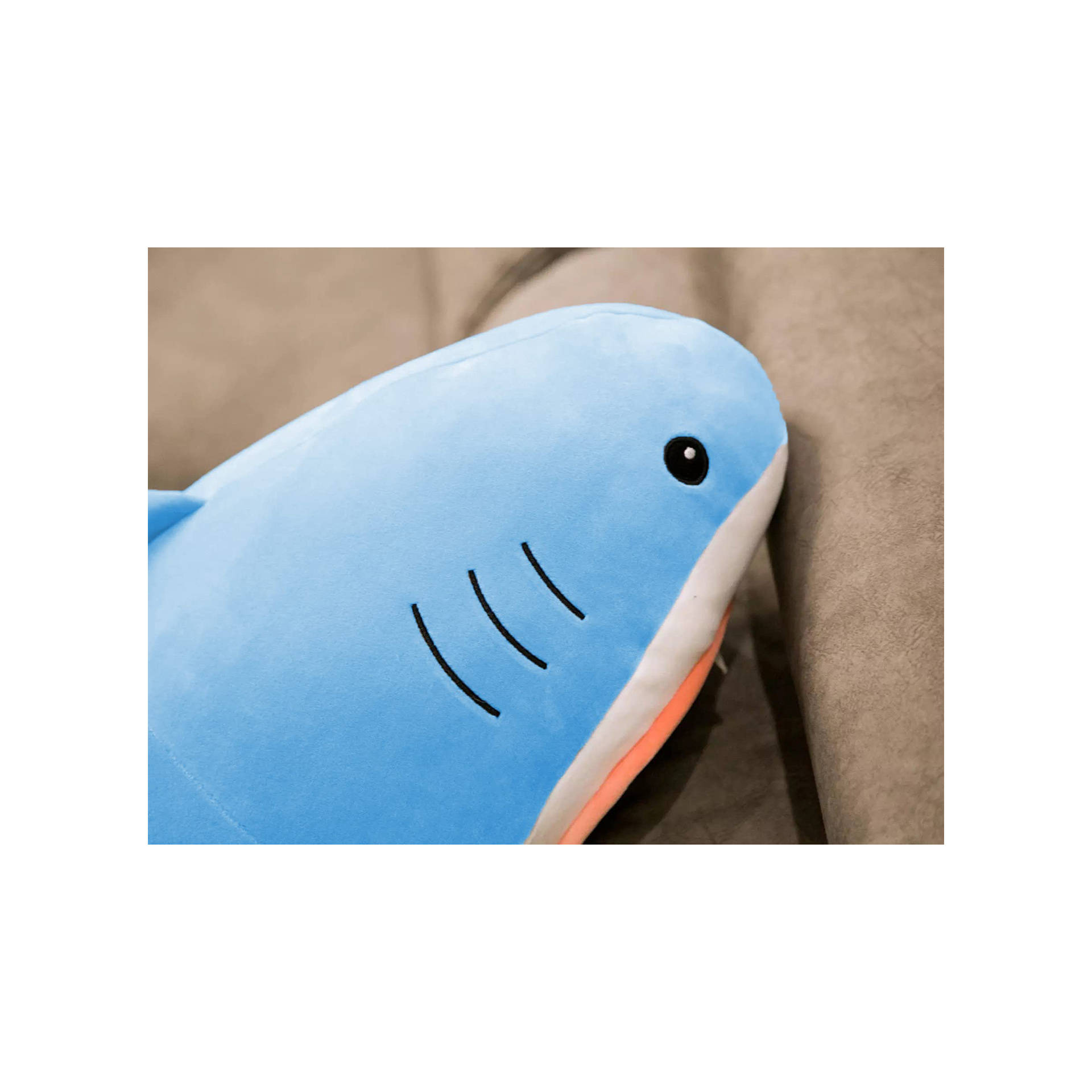 Buy HUG 'n' FEEL HUG 'n' FEEL Shark Soft Toy Non Toxic (Blue) 1 Piece ...