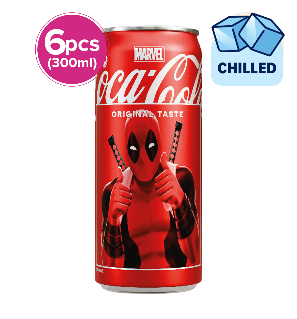 Buy Coca-Cola Coca-Cola Soft Drink Can 6 pieces Online At Rs. 240 ...