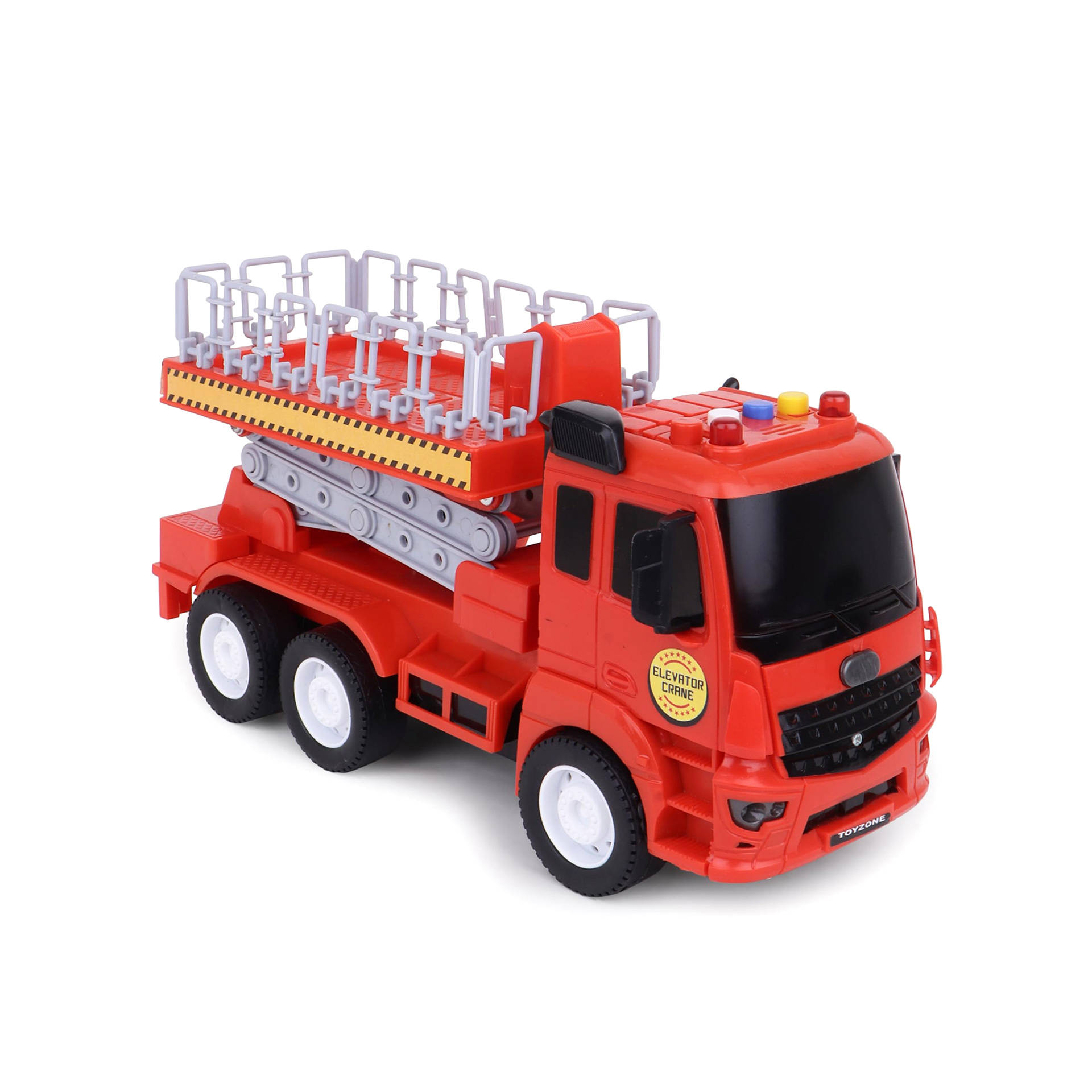 Buy Toy Zone Toy Zone Friction Powered Elevated Crane Toy Red 1 Piece ...