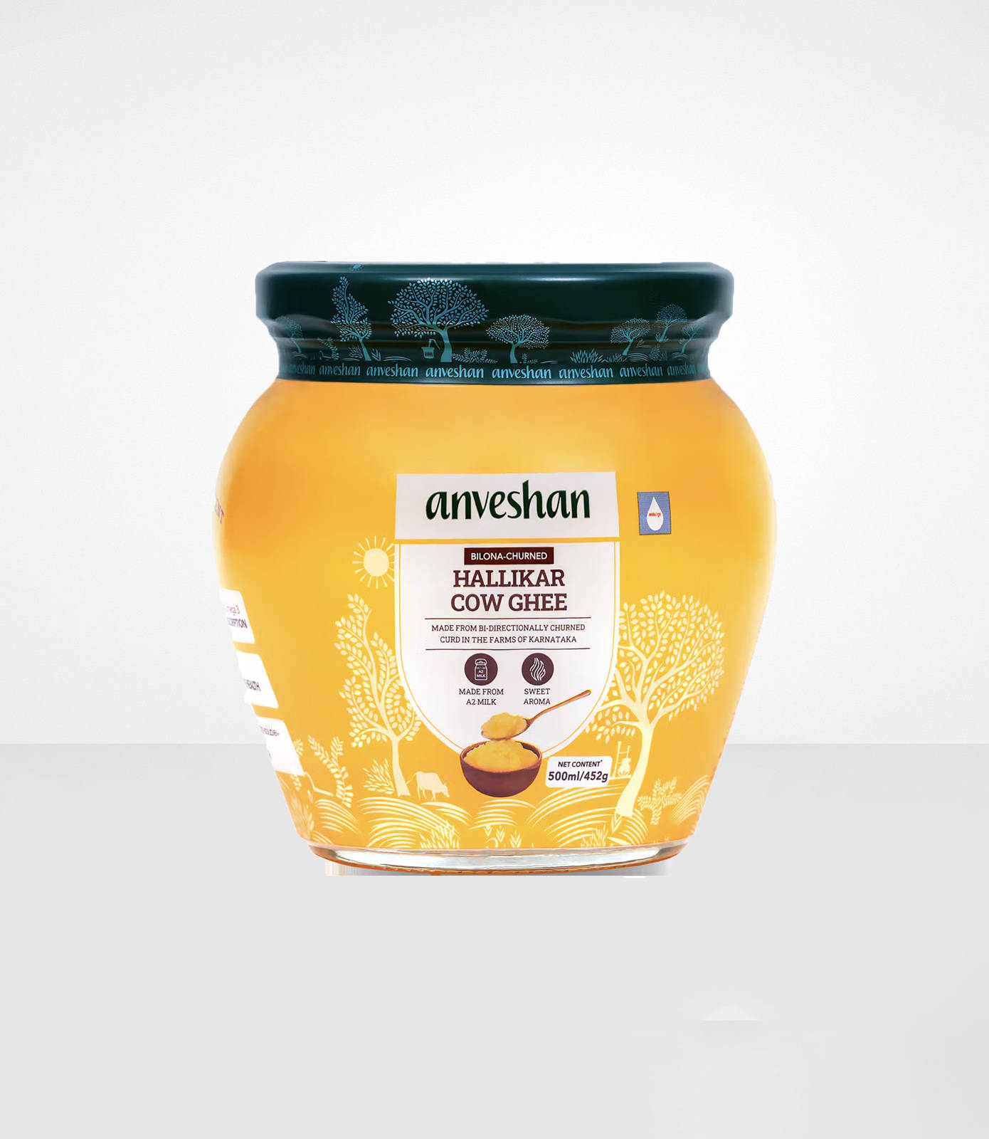 Buy Anveshan Anveshan A2 Desi Cow Ghee 2 pieces Online At Rs. 2220 ...