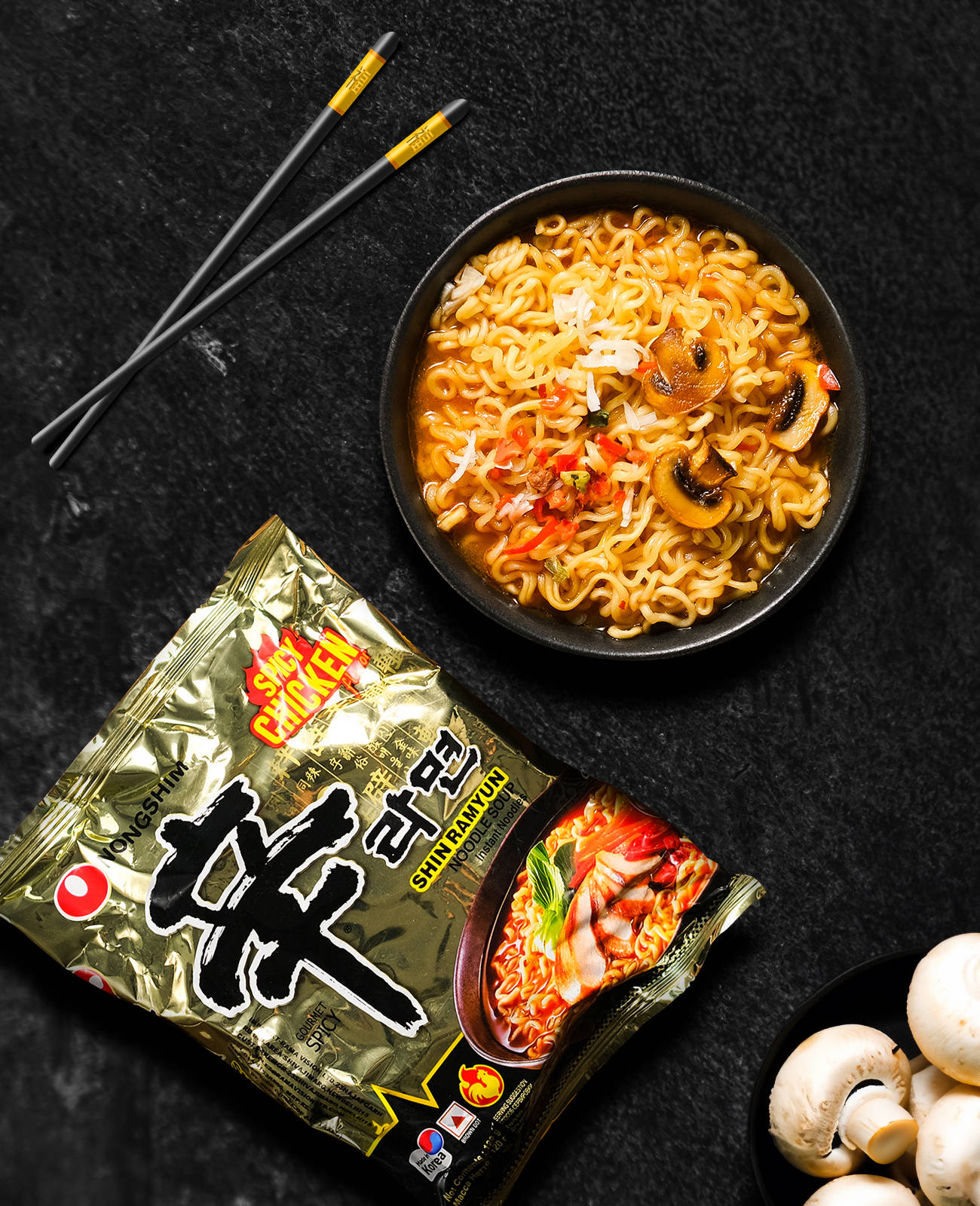 Buy Nongshim Nongshim Shin Ramyun Spicy Chicken Noodle 2 pieces Online ...