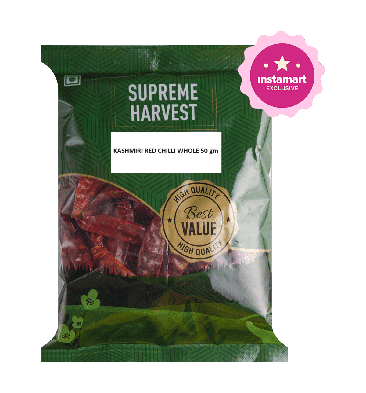 Buy Supreme Harvest Supreme Harvest Kashmiri Red Chilli Whole 50 g ...