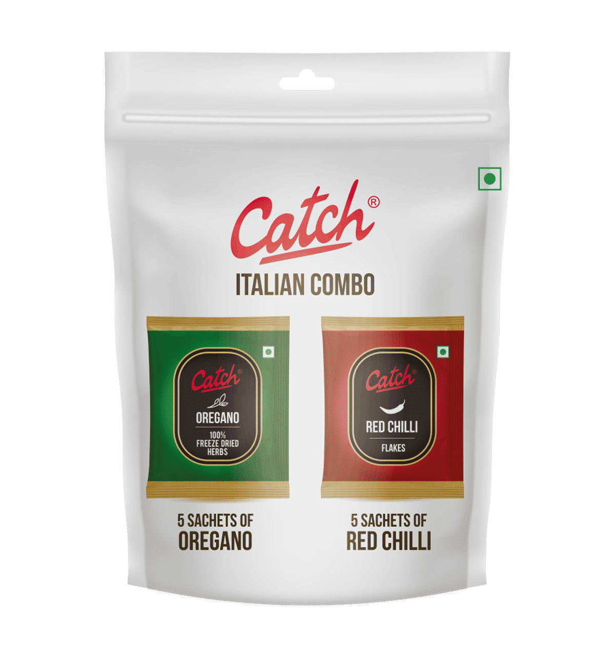 Buy Catch Catch Italian Combo - Oregano and Red Chilli Flakes 33 g ...