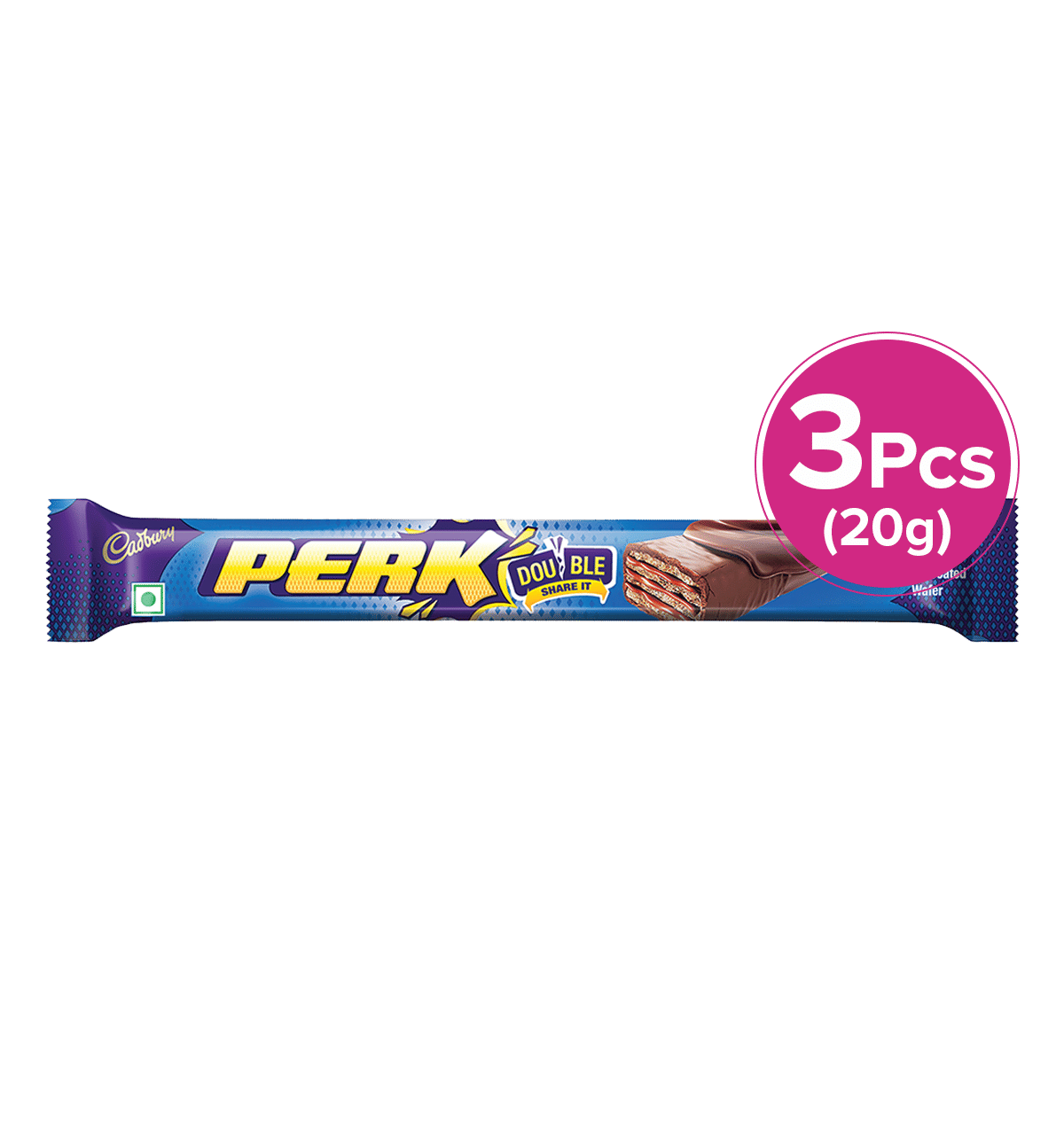 Buy Cadbury Cadbury Perk Double Chocolate Bar 3 pieces Online At Rs. 30 ...