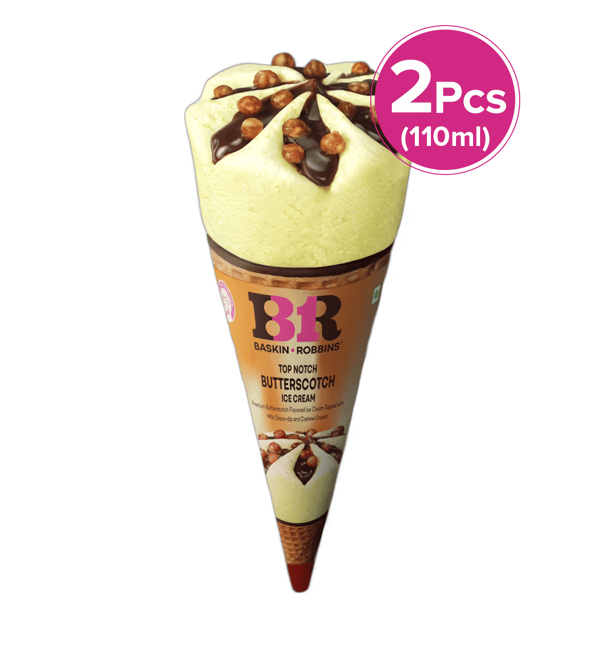 Buy Baskin Robbins Baskin Robbins Butterscotch Ice Cream Cone Cone 2 ...