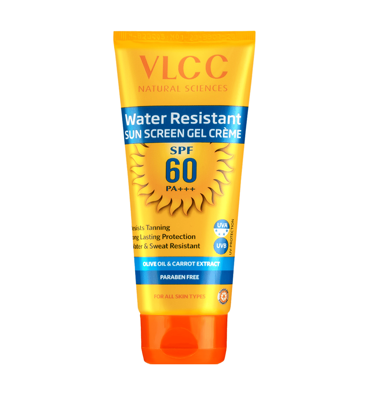 Buy VLCC VLCC Water Resistant SPF 60 PA+++ Sunscreen Gel Cream 100 g Online At Rs. 625 | Instant ...