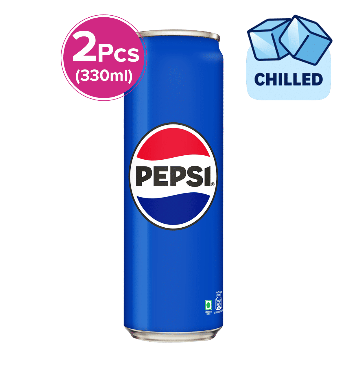 Buy Pepsi Pepsi Soft Drink 2 pieces Online At Rs. 80 | Instant Delivery