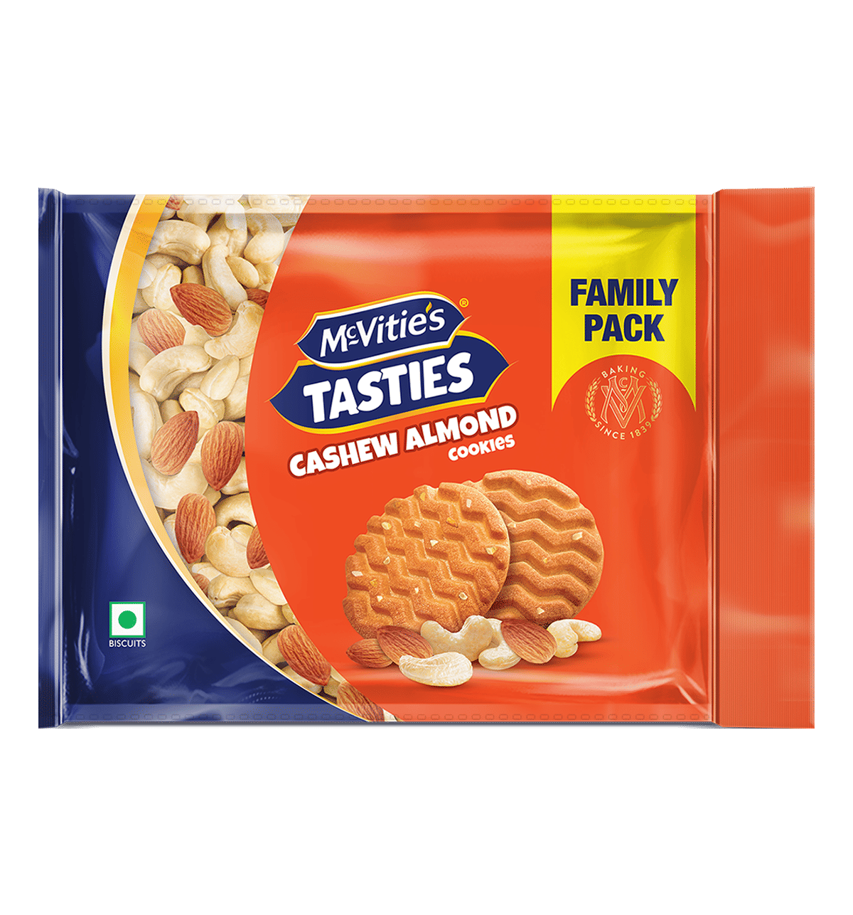 Buy Mcvitie's McVitie's Tasties Cashew Almond Biscuits 560 g Online At ...