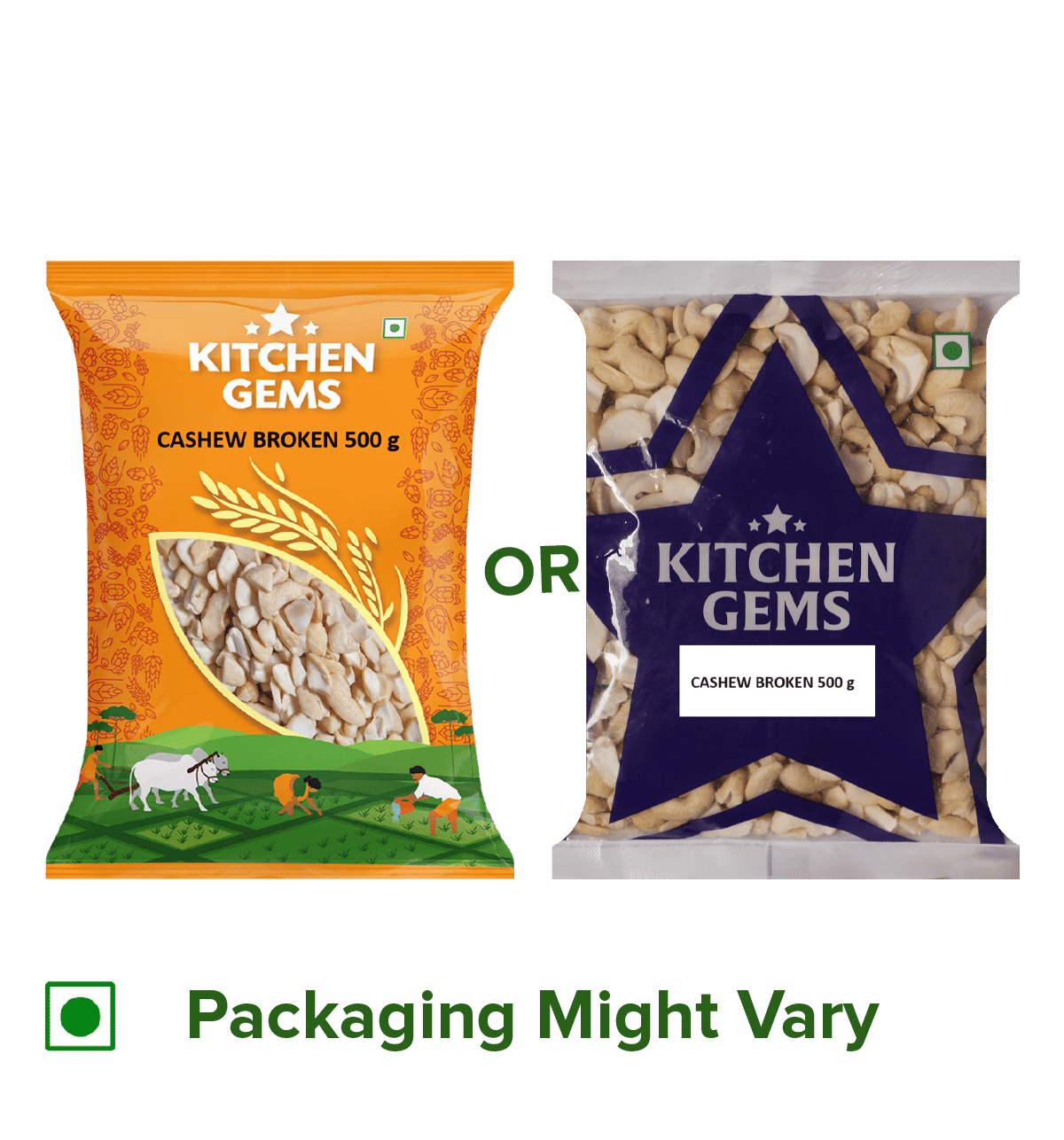 Buy Kitchen Gems Kitchen Gems Cashew Broken 500 g Online At Rs. 700 ...