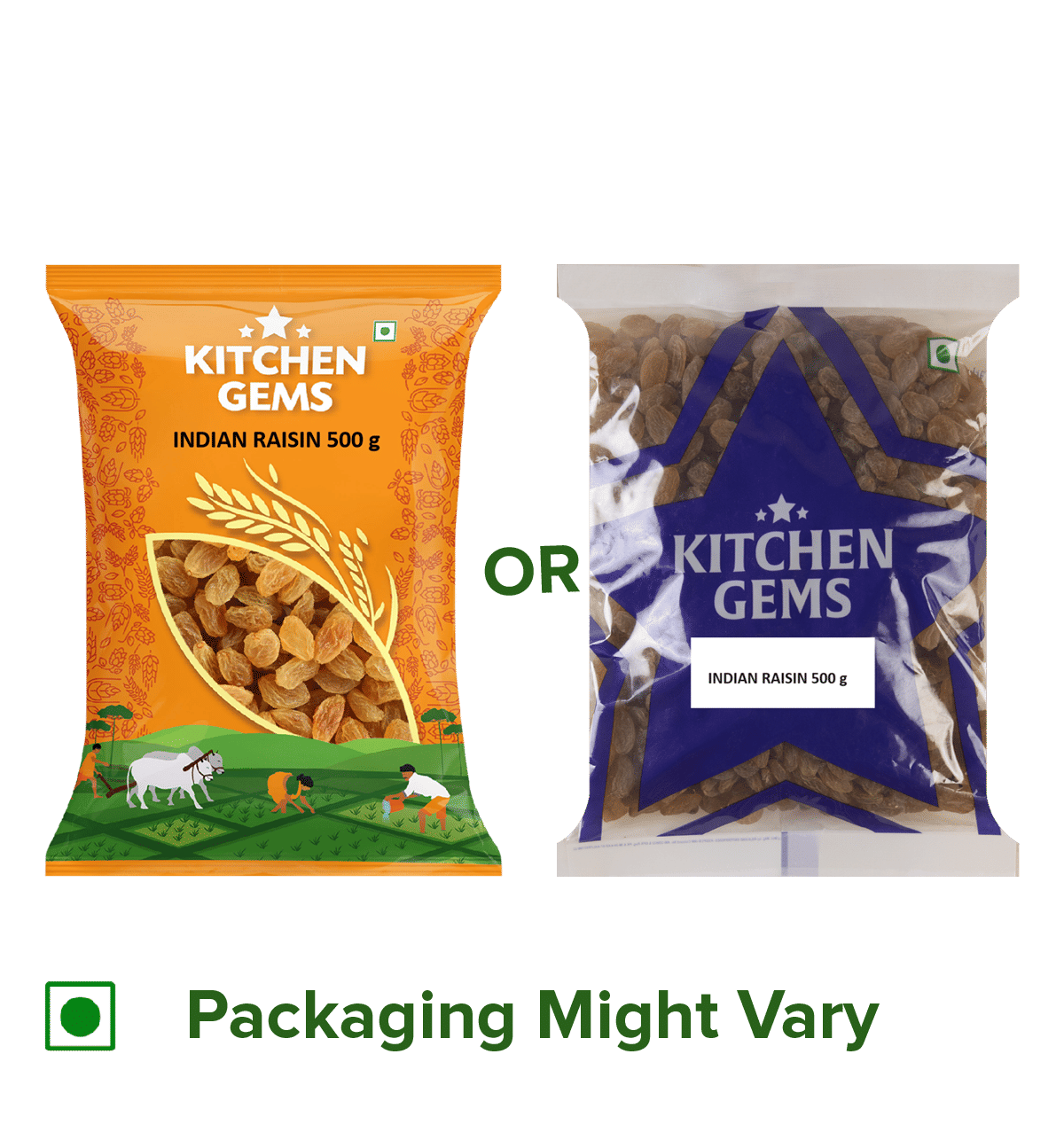 Buy Kitchen Gems KITCHEN GEMS Indian Raisin 500 g Online At Rs. 260 ...