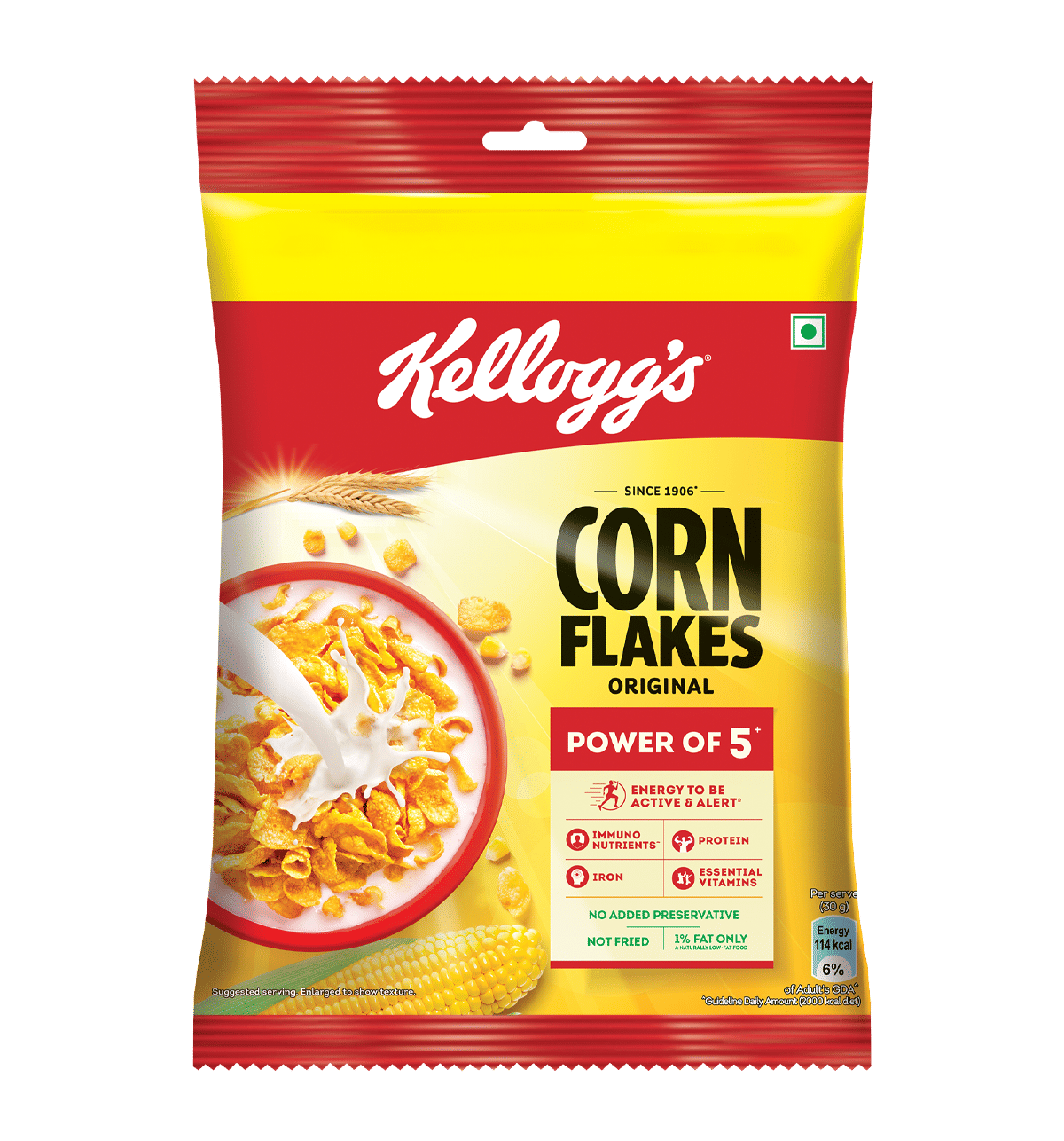 Buy Kellogg's Kellogg's Corn Flakes Original Power Of 5: Energy ...