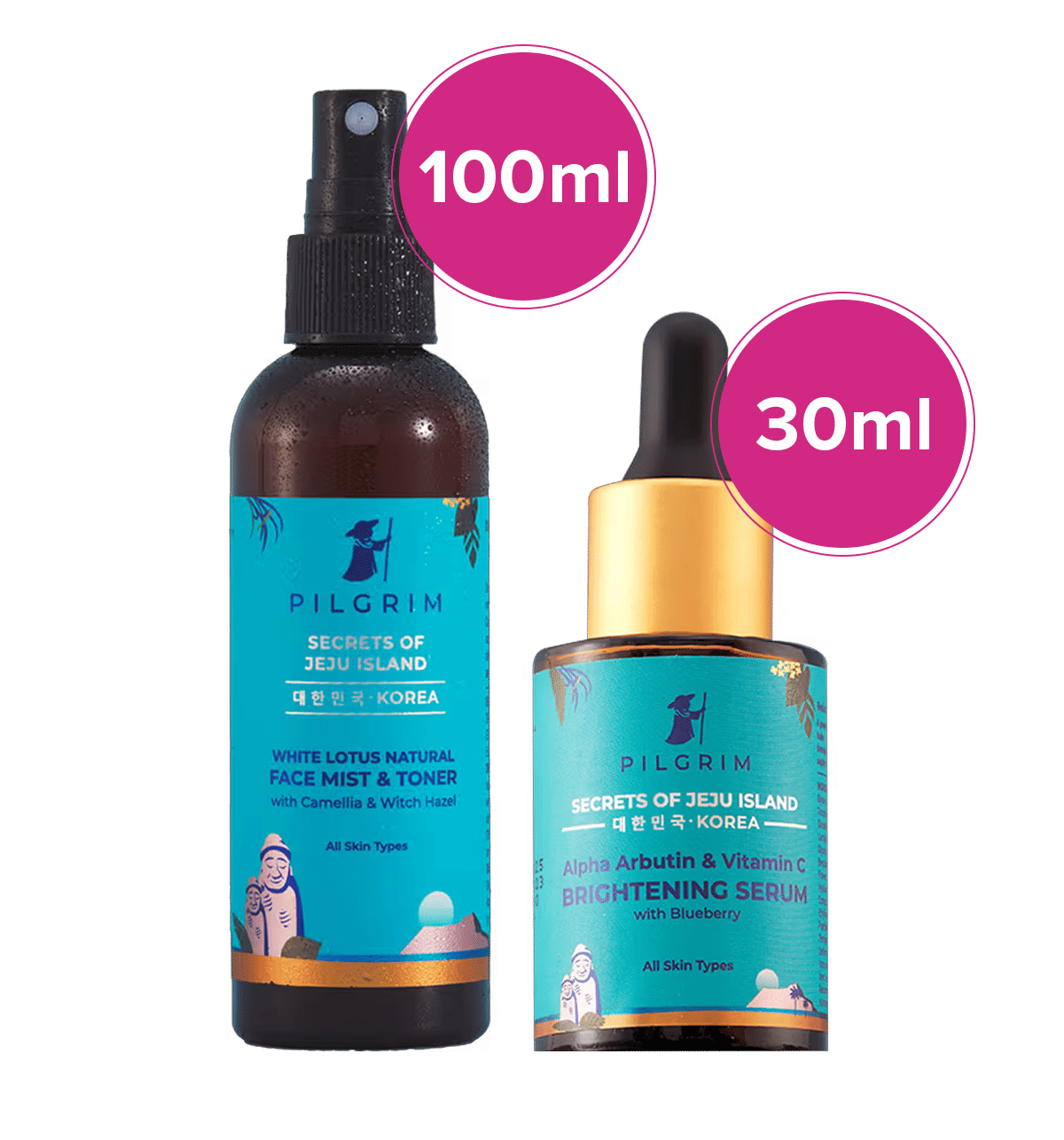 Buy Pilgrim Pilgrim Korean Beauty White Face Mist & Toner and Face ...