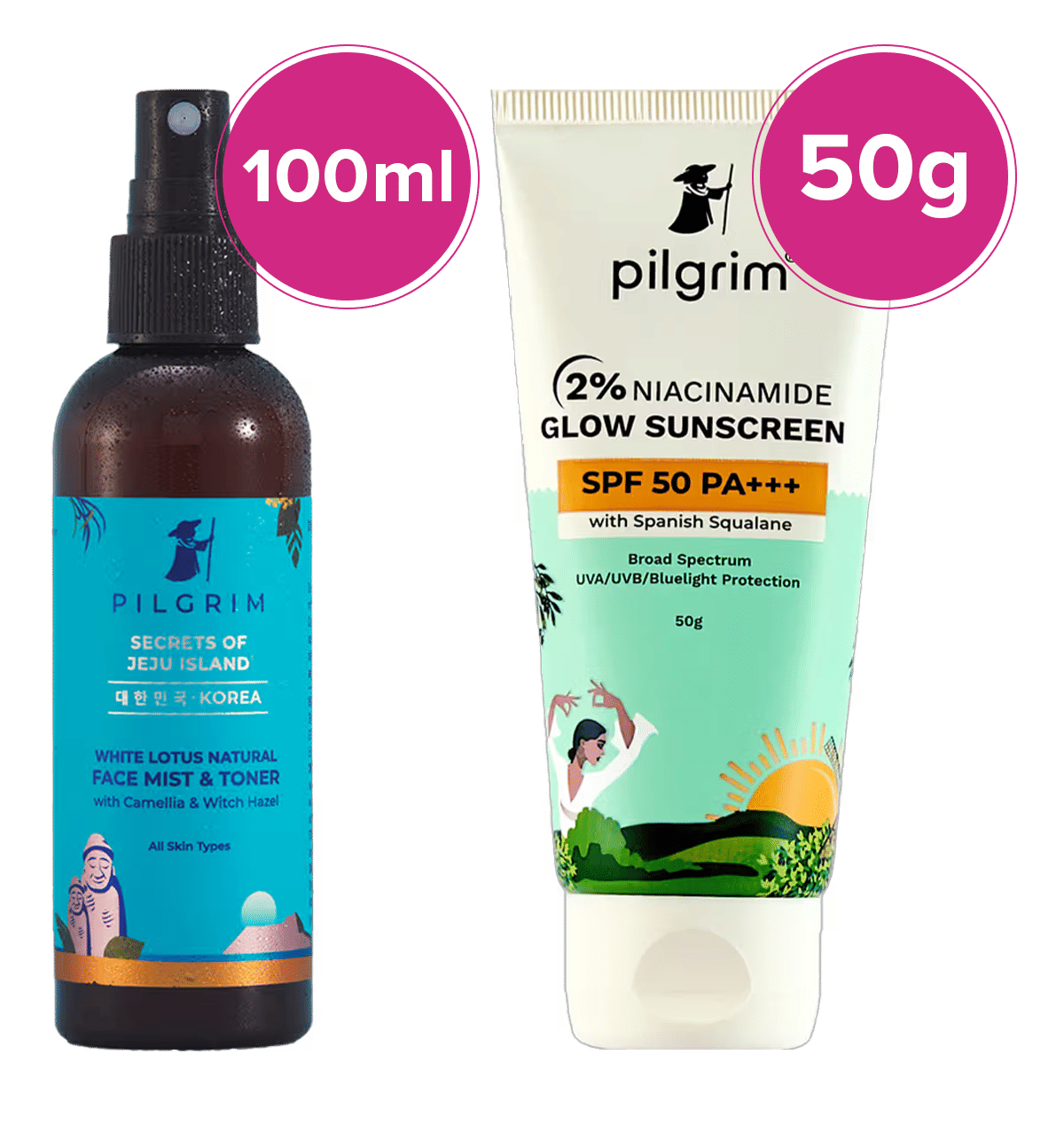 Buy Pilgrim Pilgrim Korean Beauty White Lotus Face Mist & Toner and ...