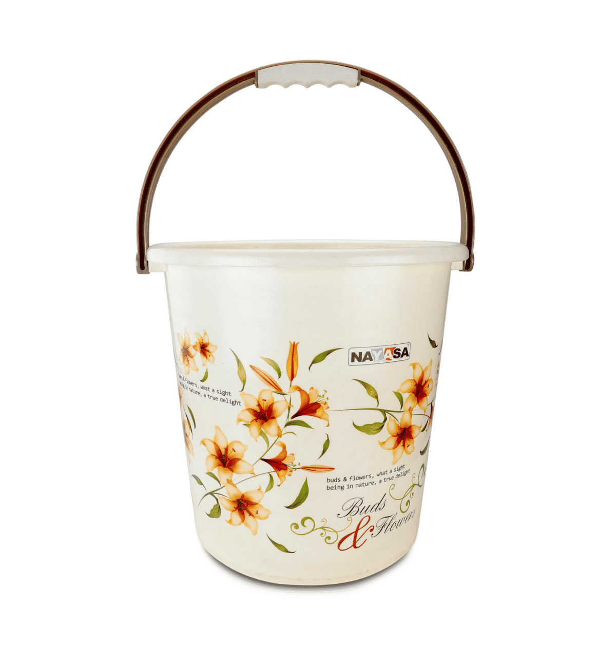 Buy Nayasa Nayasa Buds and Flowers Boon Bucket 25 Ltrs (Plastic, 36 x ...