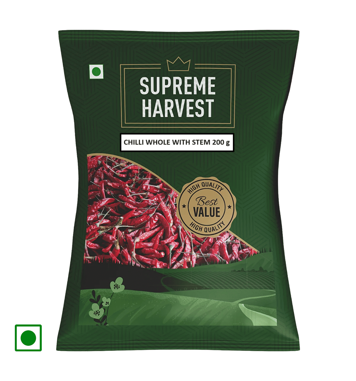 Buy Supreme Harvest Supreme Harvest Chilli Whole With Stem 2 pieces ...