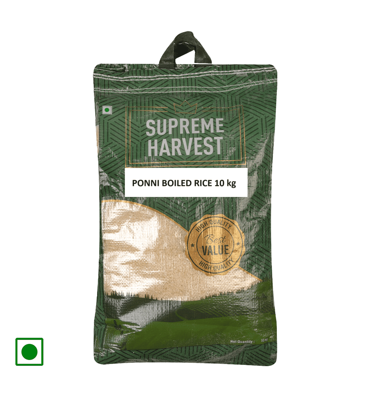 Buy Supreme Harvest SUPREME HARVEST Ponni Boiled Rice 10 kg Online At ...