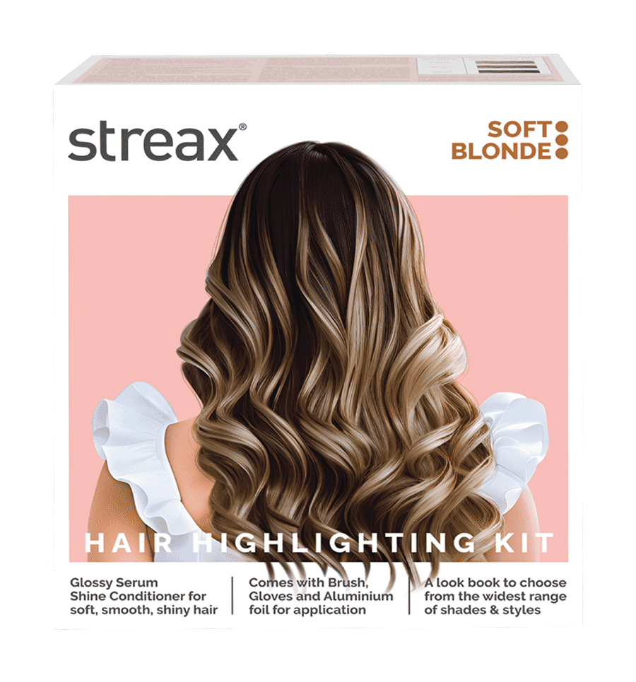 Buy Streax Streax Hair Colour Highlighting Kit, Soft Blonde| For Women ...