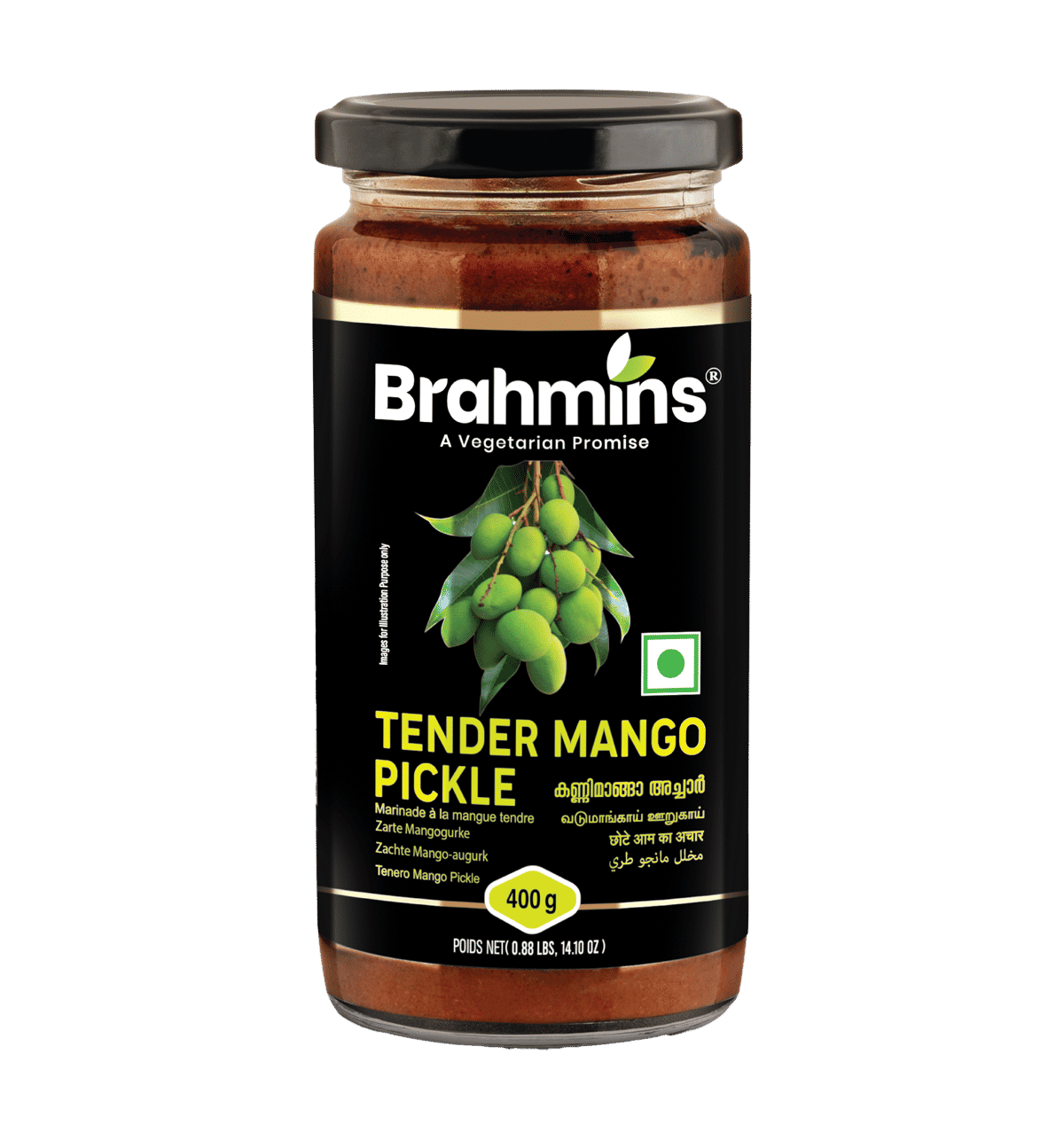 Buy Brahmins Brahmins Tender Mango Pickle 400 g Online At Rs. 350 ...