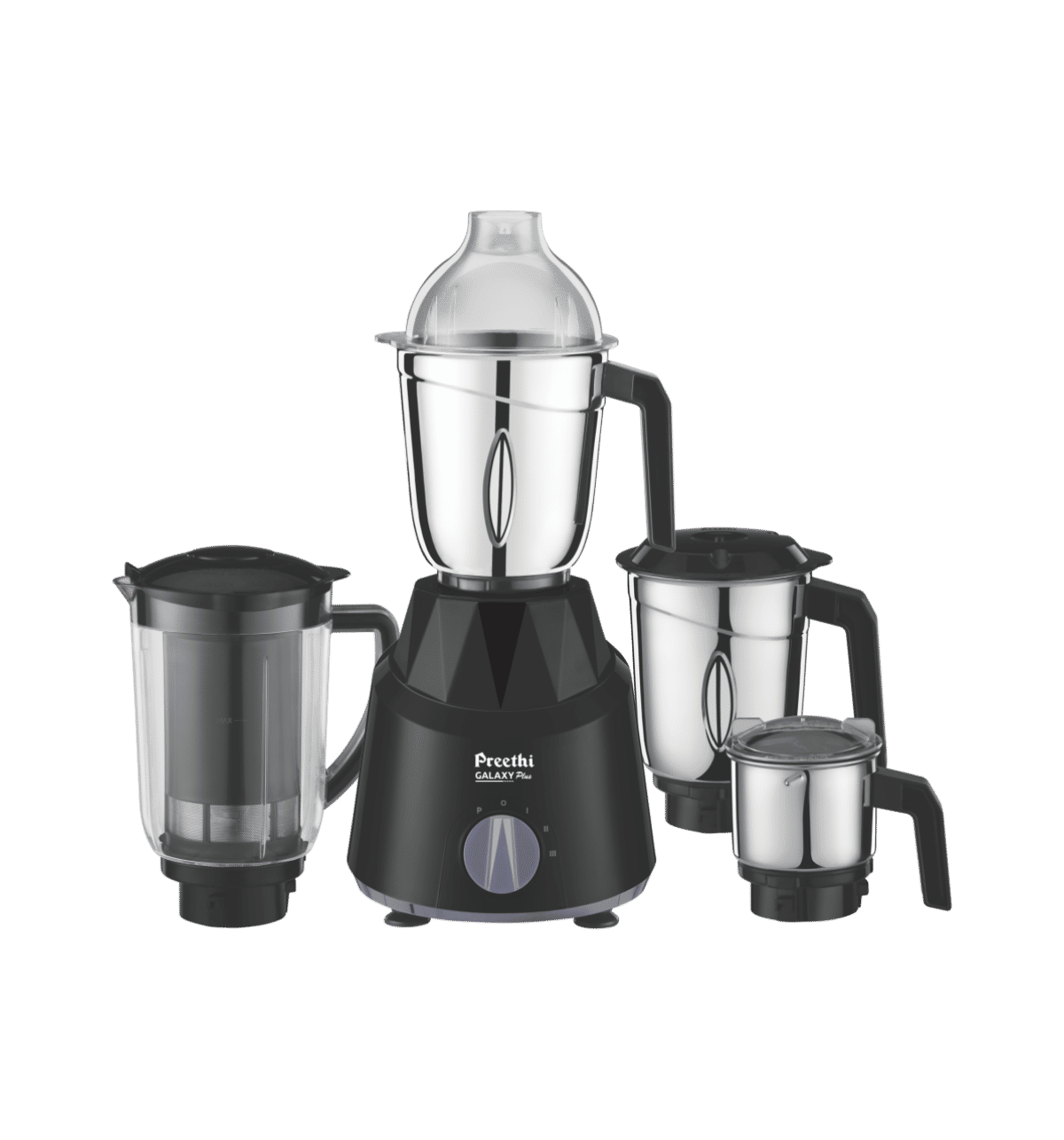 Buy Preethi Preethi Galaxy Plus Mixer Grinder With 4 Jars, 750W ...