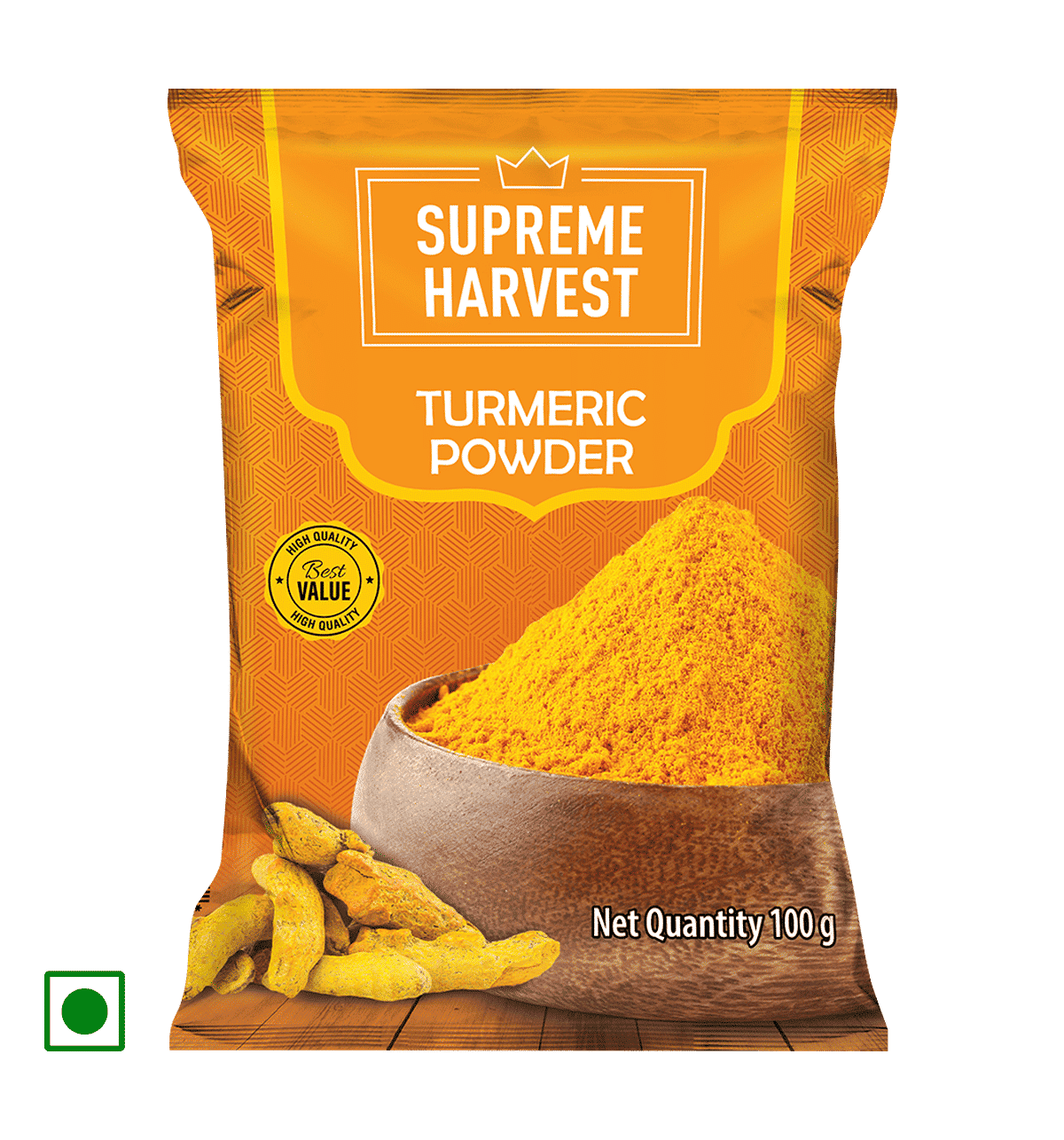 Buy Supreme Harvest Supreme Harvest Turmeric Powder Pouch 100 g Online ...