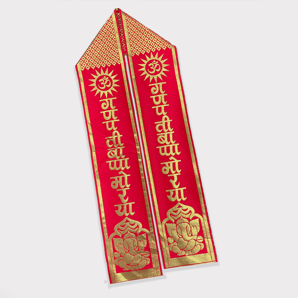 Buy Mad Over Print Mad Over Print Ganesh Gamcha 1 Piece Online At Rs ...