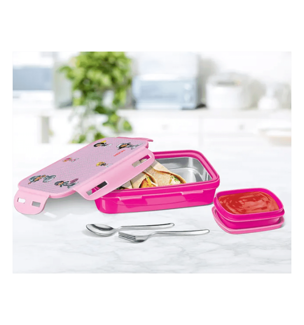 Buy Milton Milton 400 ml Steely Deluxe Mini Inner Stainless Steel Kids ...