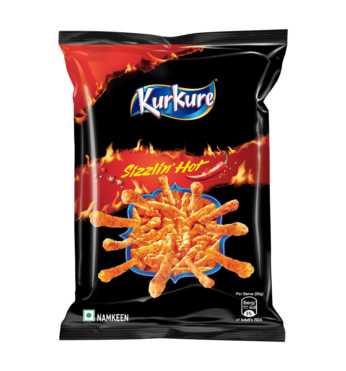 Buy Kurkure Kurkure Sizzling Hot 72 g Online At Rs. 20 | Instant Delivery