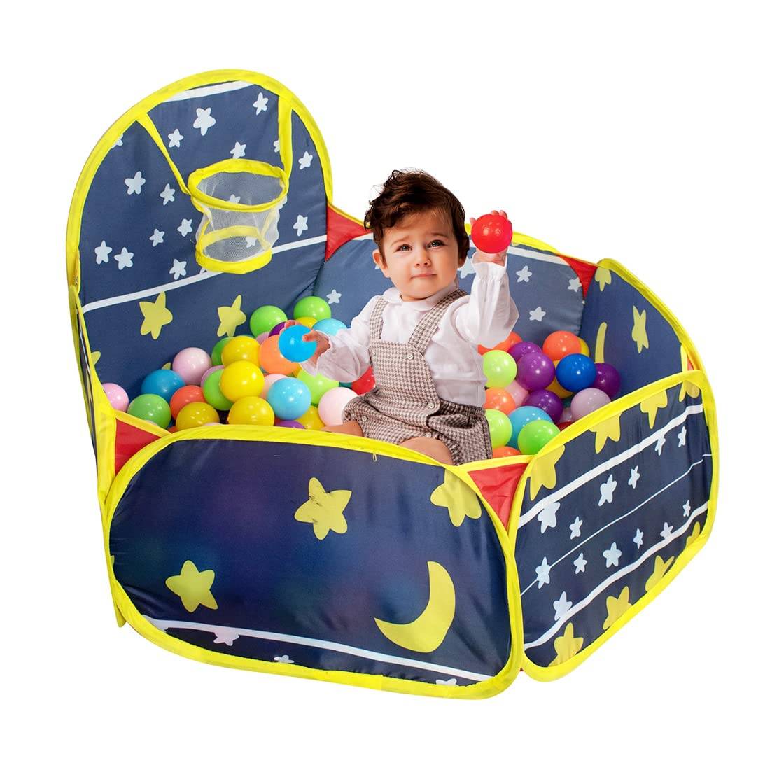 Buy Wembley Wembley Ball Pool With Balls Playing Items Non Toxic (Blue ...