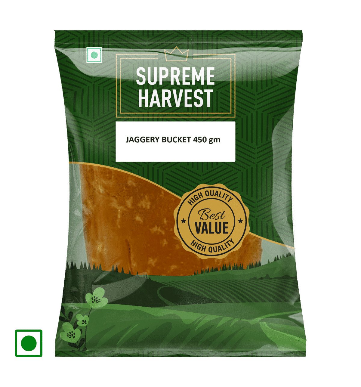 Buy Supreme Harvest Supreme Harvest Jaggery Bucket 450 g Online At Rs ...