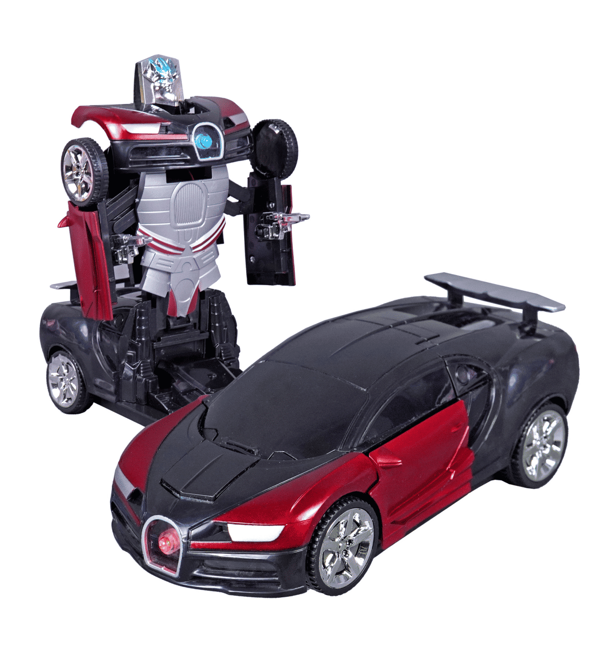 Buy Toyshine Toyshine Transform Robot Racing Car - Red 1 Piece Online ...