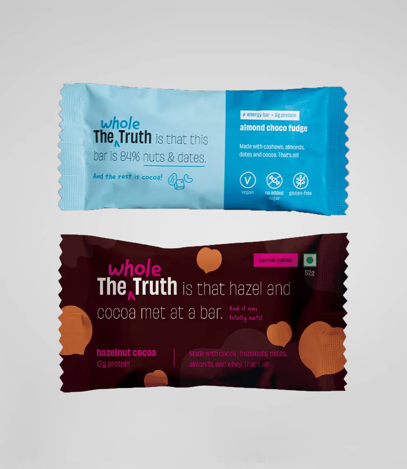 Buy The Whole Truth The Whole Truth Almond Choco Fudge Energy Bar ...