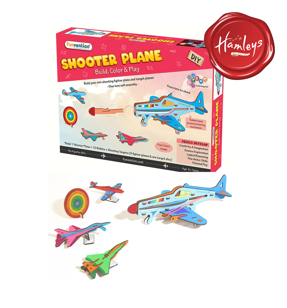 Buy Funvention Funvention Diy Diy Shooter Plane with 3 Target Planes ...