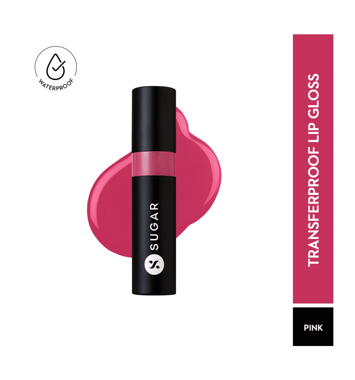Buy SUGAR Cosmetics SUGAR Cosmetics Pink Transferproof Lip Gloss ...