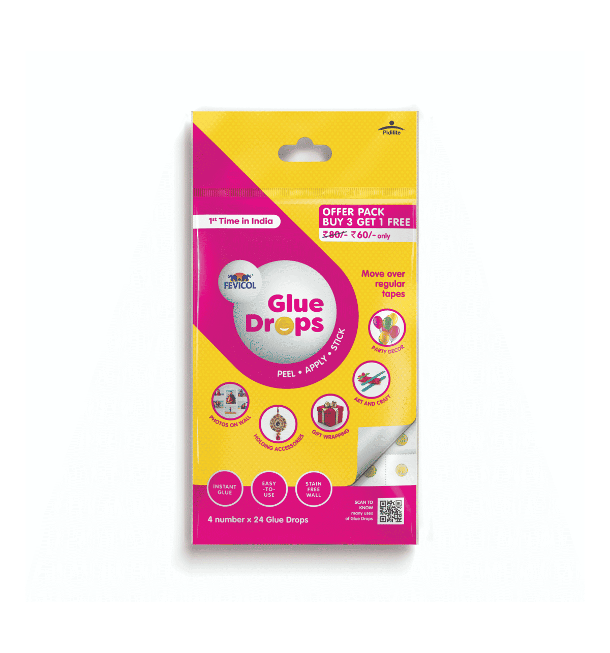 Buy Fevicol Fevicol Instant Glue Drops (Non Messy, Easy To Use, Just ...