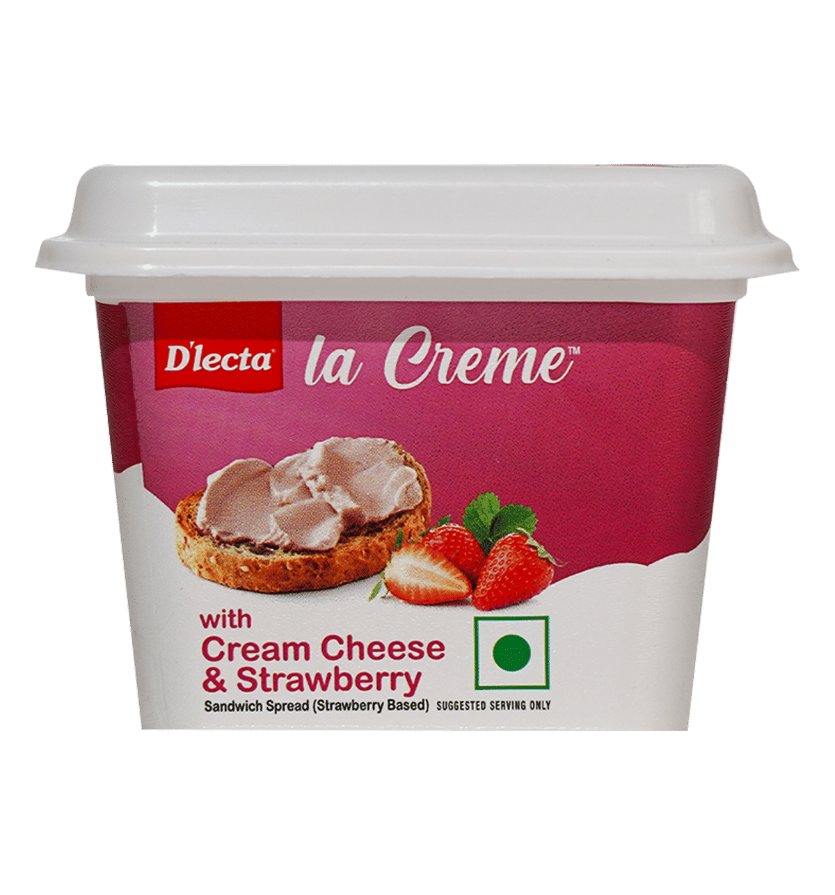 Buy D'lecta D'lecta La Cream- With Cream Cheese & Strawberry 150 g ...