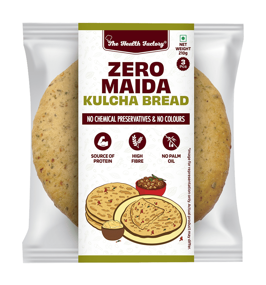 Buy The Health Factory The Health Factory Zero Maida Kulcha Bread 210 g Online At Rs. 45 ...