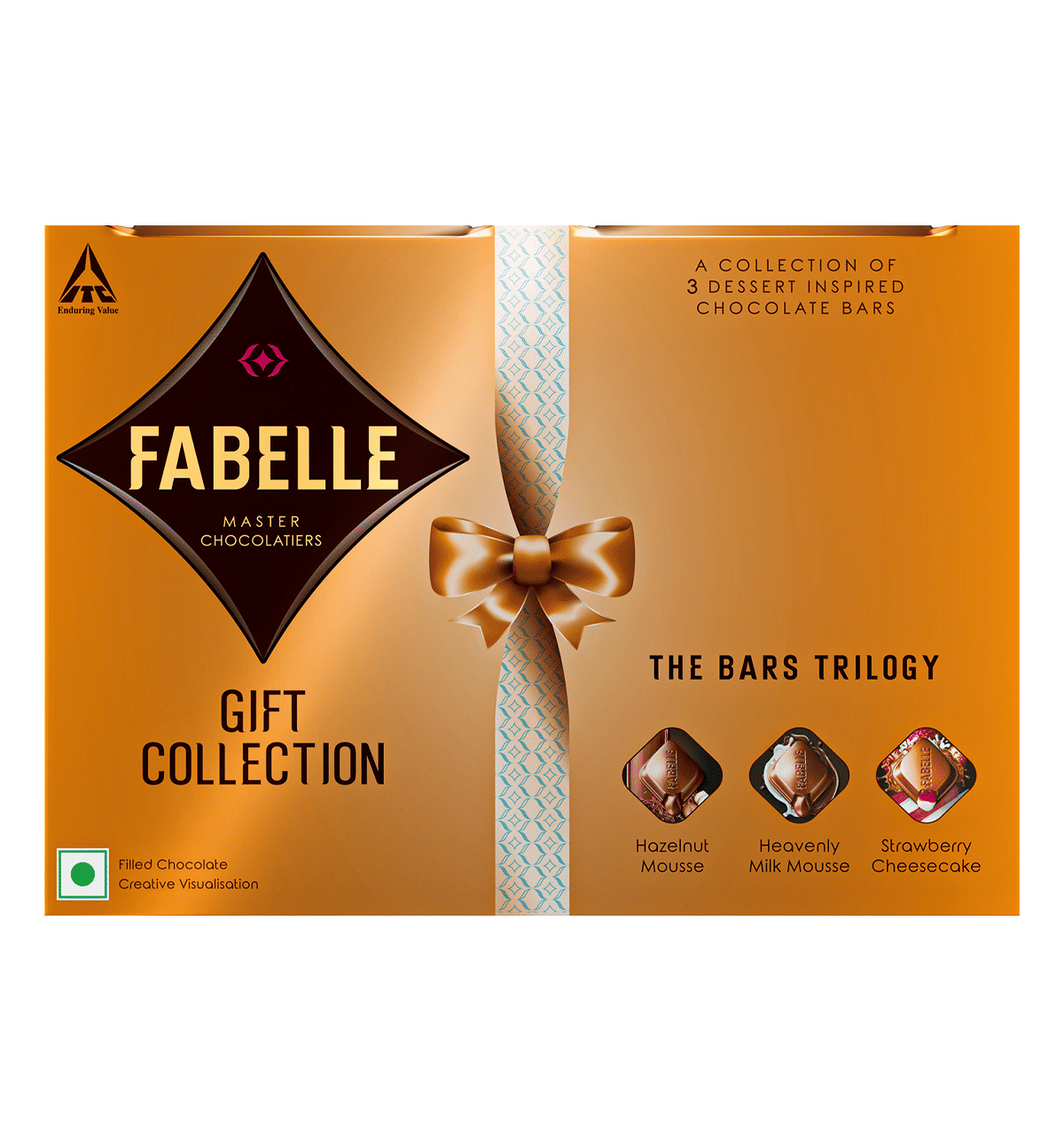 Buy Fabelle Fabelle The Bars Trilogy - Chocolate Pack, 3 Assorted Large ...