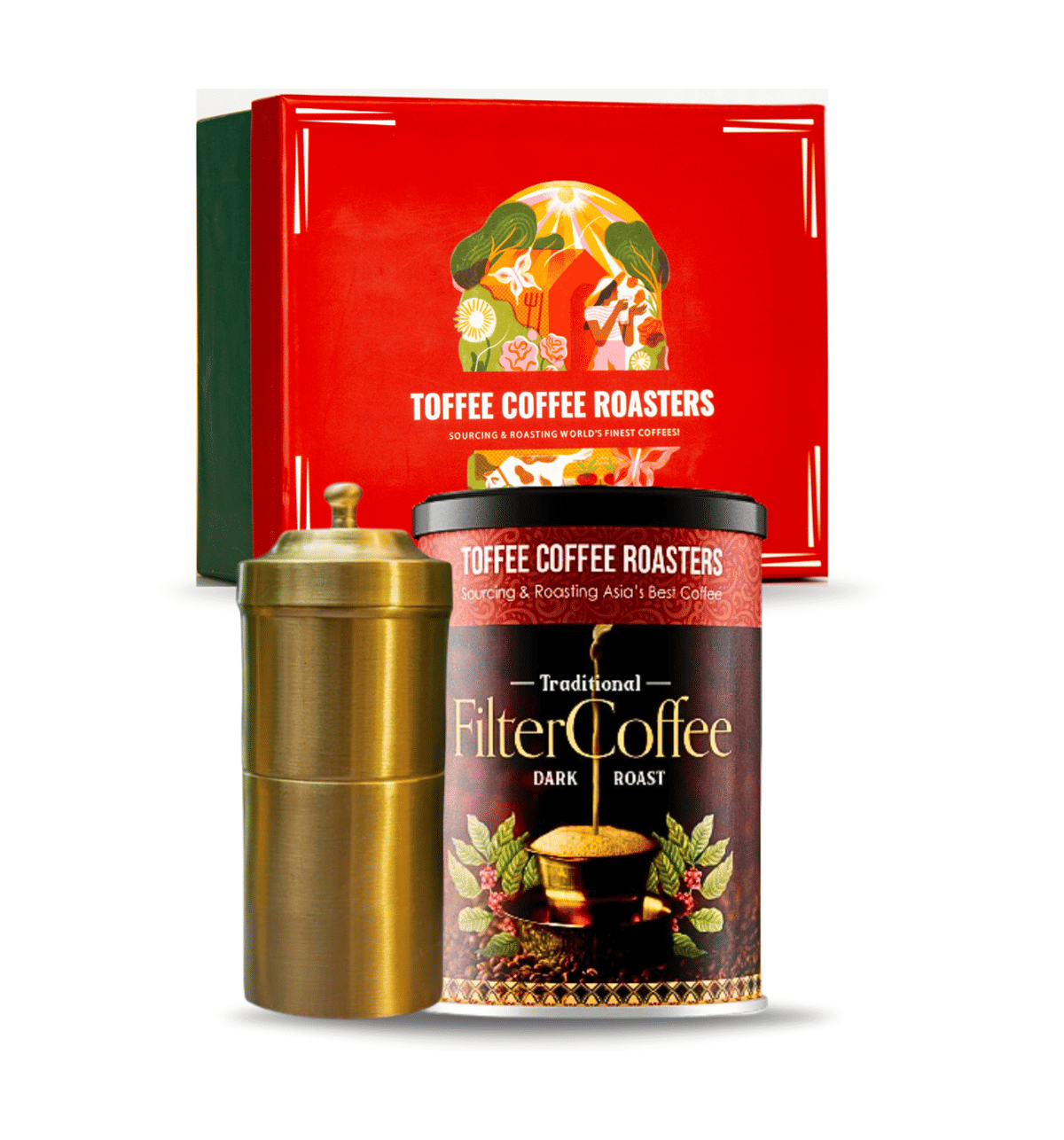 Buy Toffee Coffee Roasters Toffee Coffee Roasters Brass Filter Coffee ...