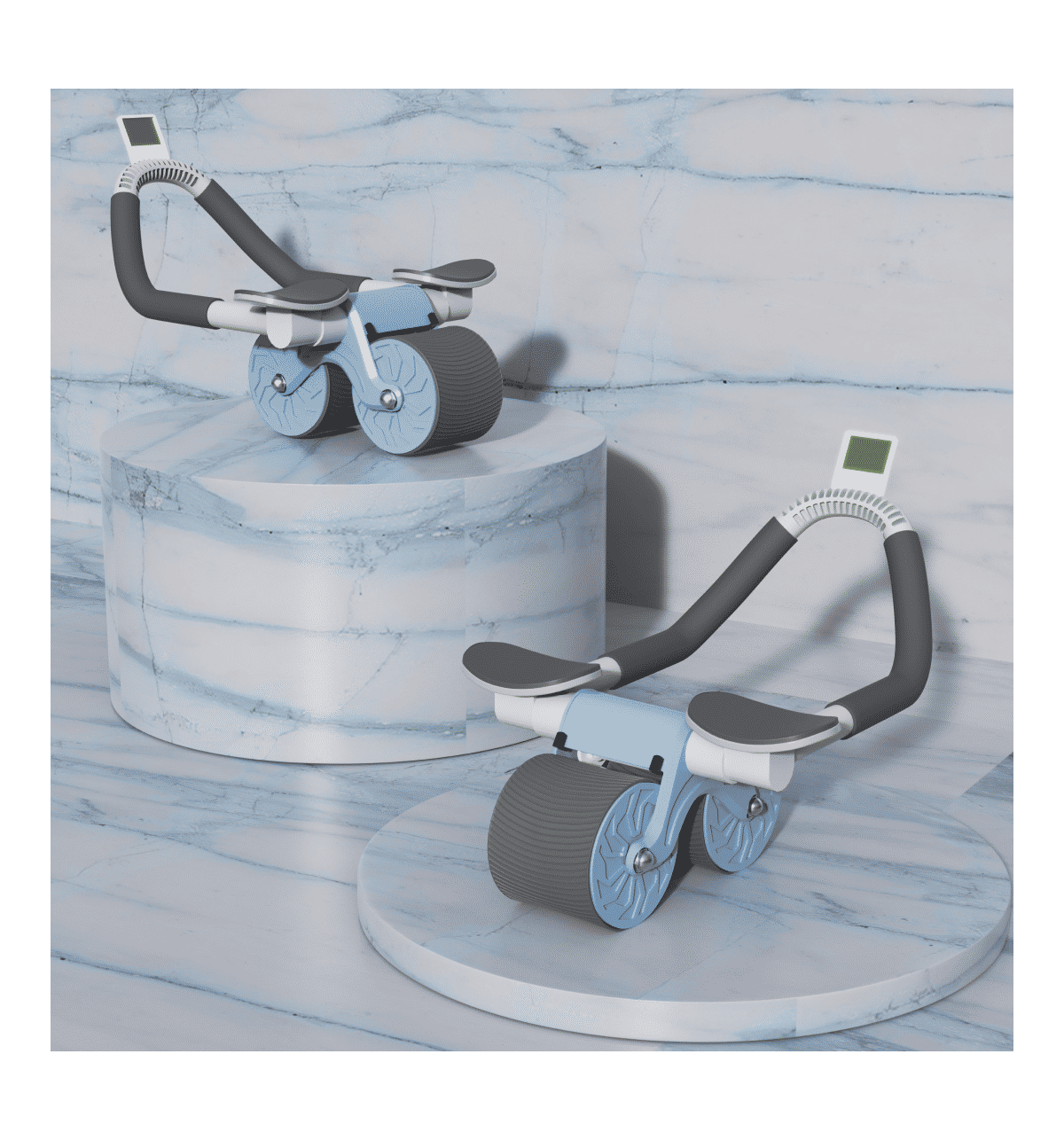 Buy Lifelong Lifelong Abs Roller for Home Gym with Timer, Mobile Holder ...