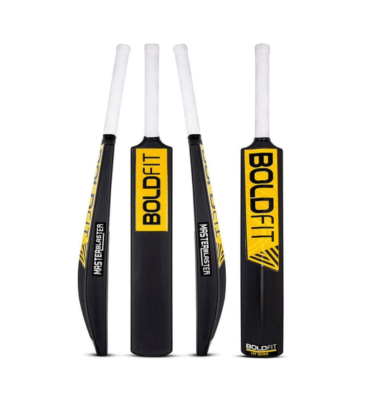Buy Boldfit Boldfit Plastic Tennis Cricket Bat with Grip (Black) 1 ...