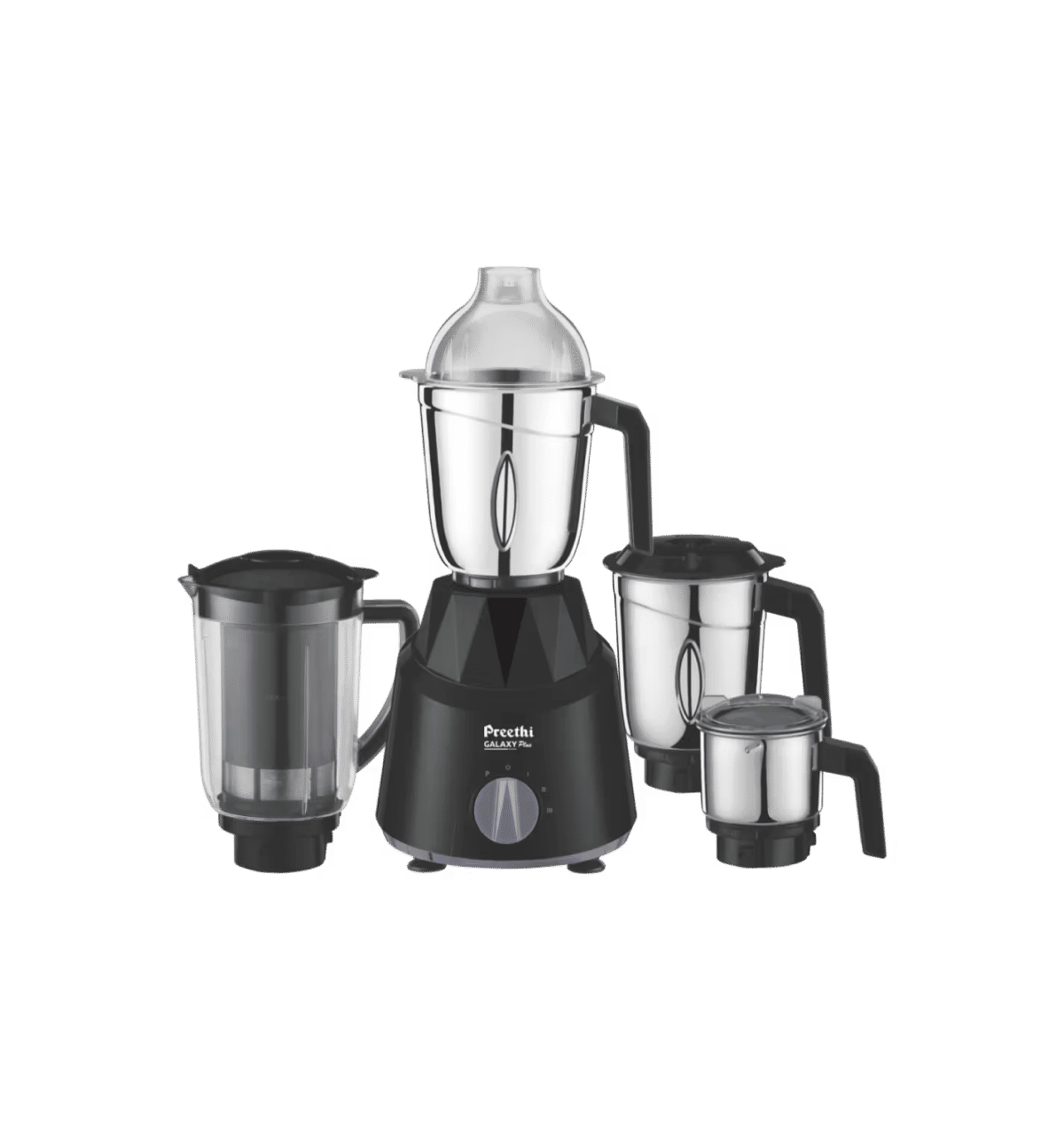 Buy Preethi Galaxy Plus Mixer Grinder, 4 Jars, 750W, Stainless Steel ...