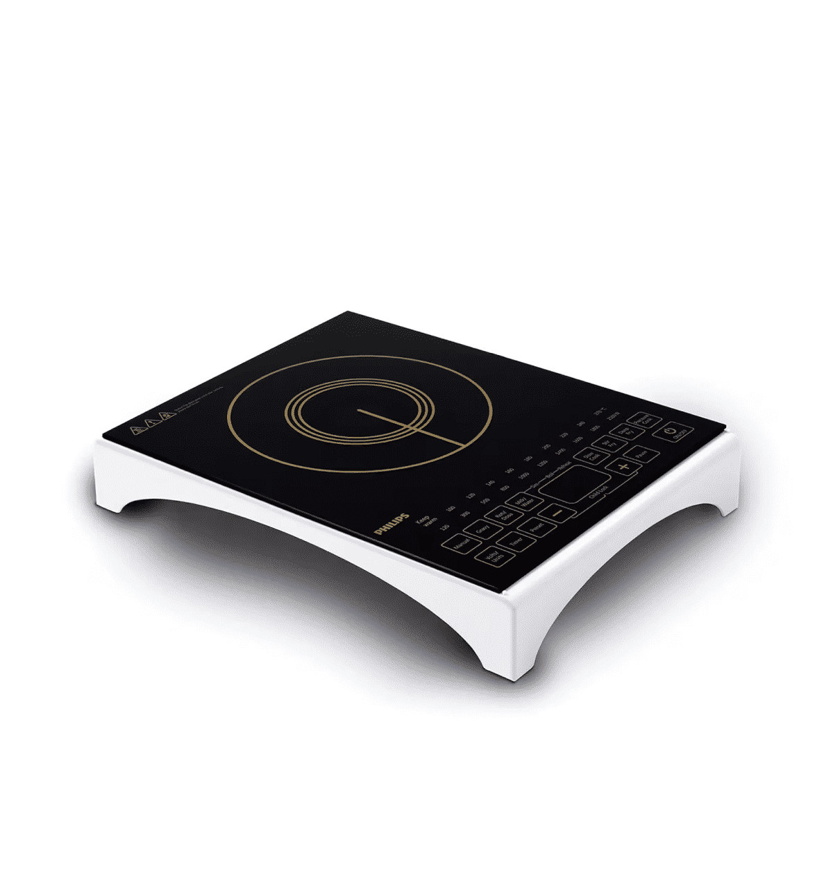 Buy Philips Hd4938/01 2100W Viva Collection Induction Cooktop (Black ...