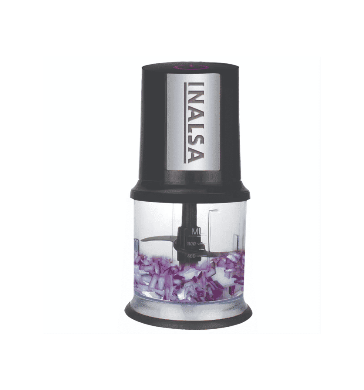 Buy Inalsa Inalsa Bullet 400W Plastic Electric Chopper, 500ml ...