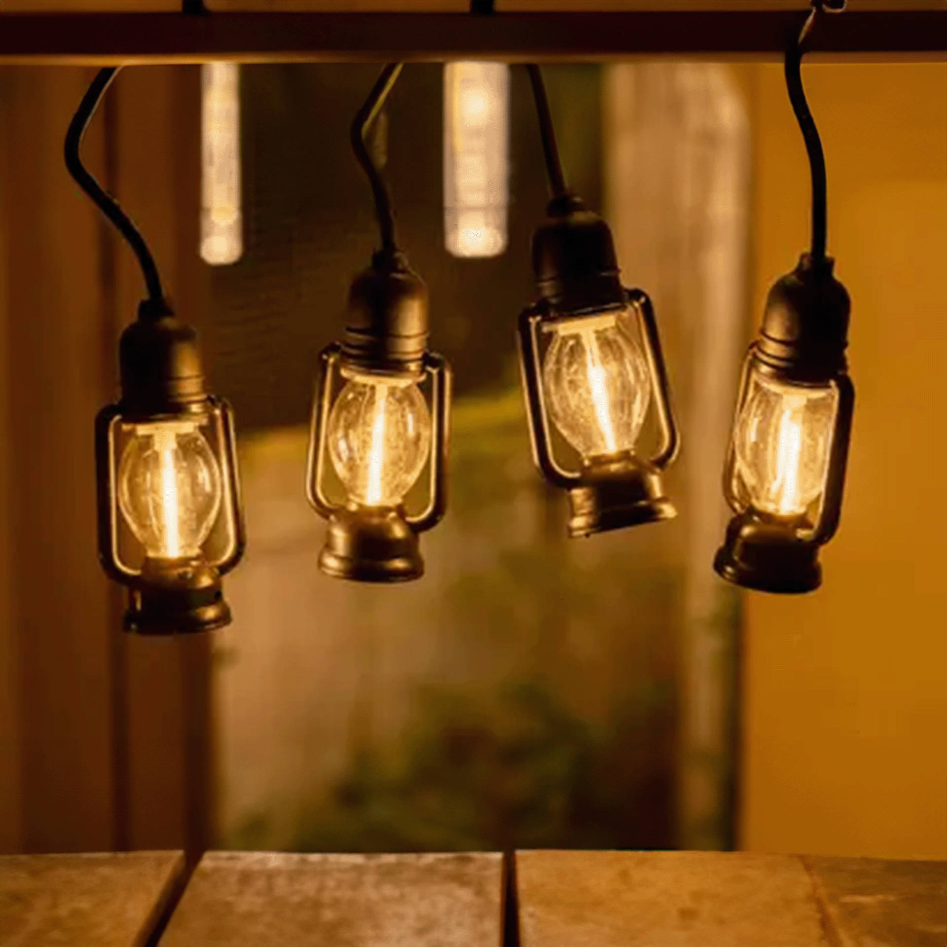 Buy DesiDiya Lantern Design LED String Light (4m, Warm White, For ...