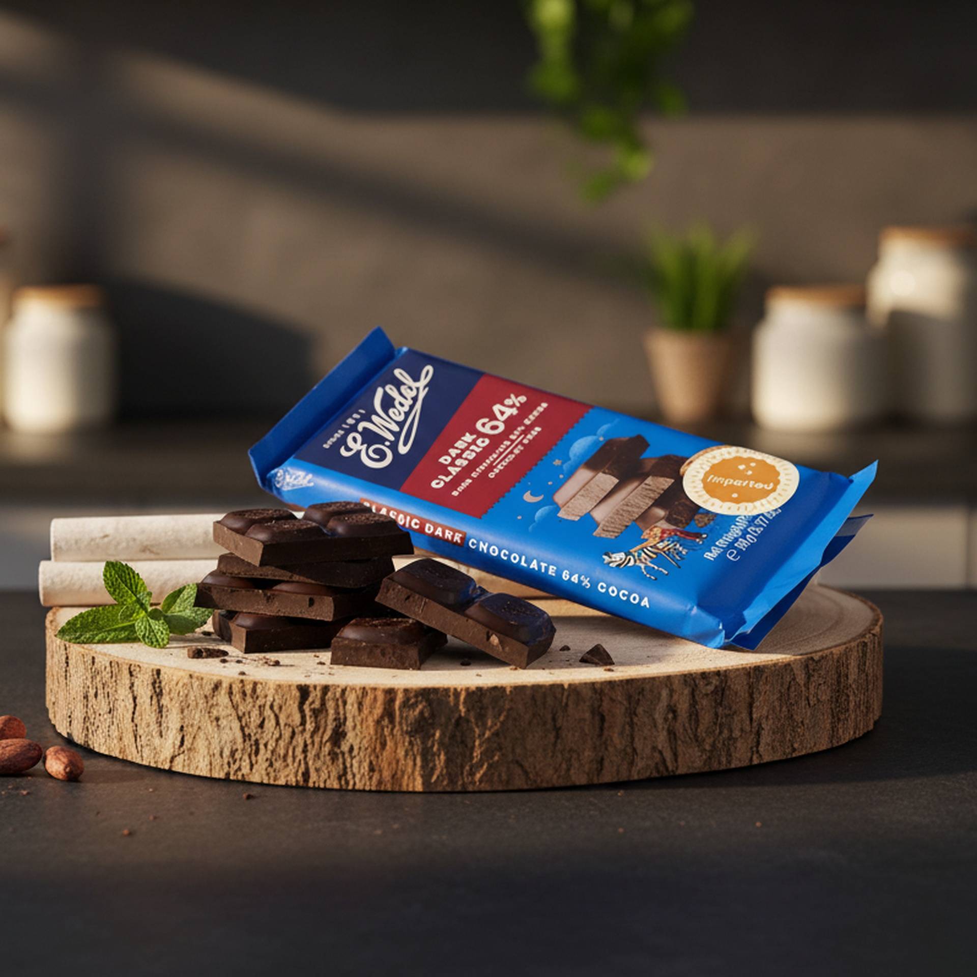 Buy Wedel Dark 64% Cocoa Chocolate Bar Online (90 g) At Best Price